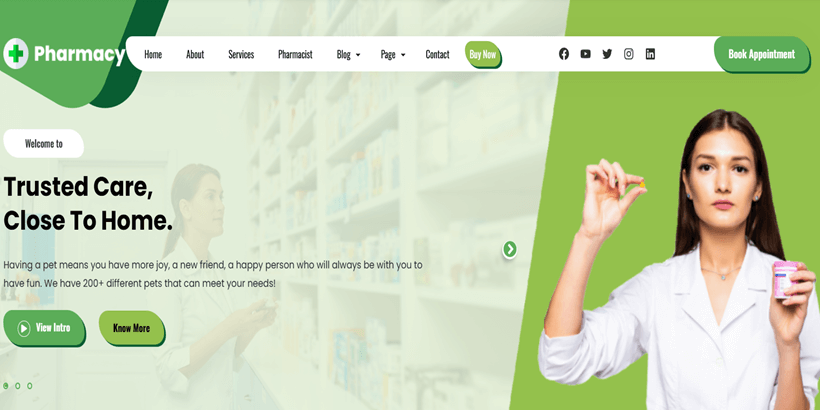Best Free Pharmacy WordPress Themes for 2026 - WPAnything